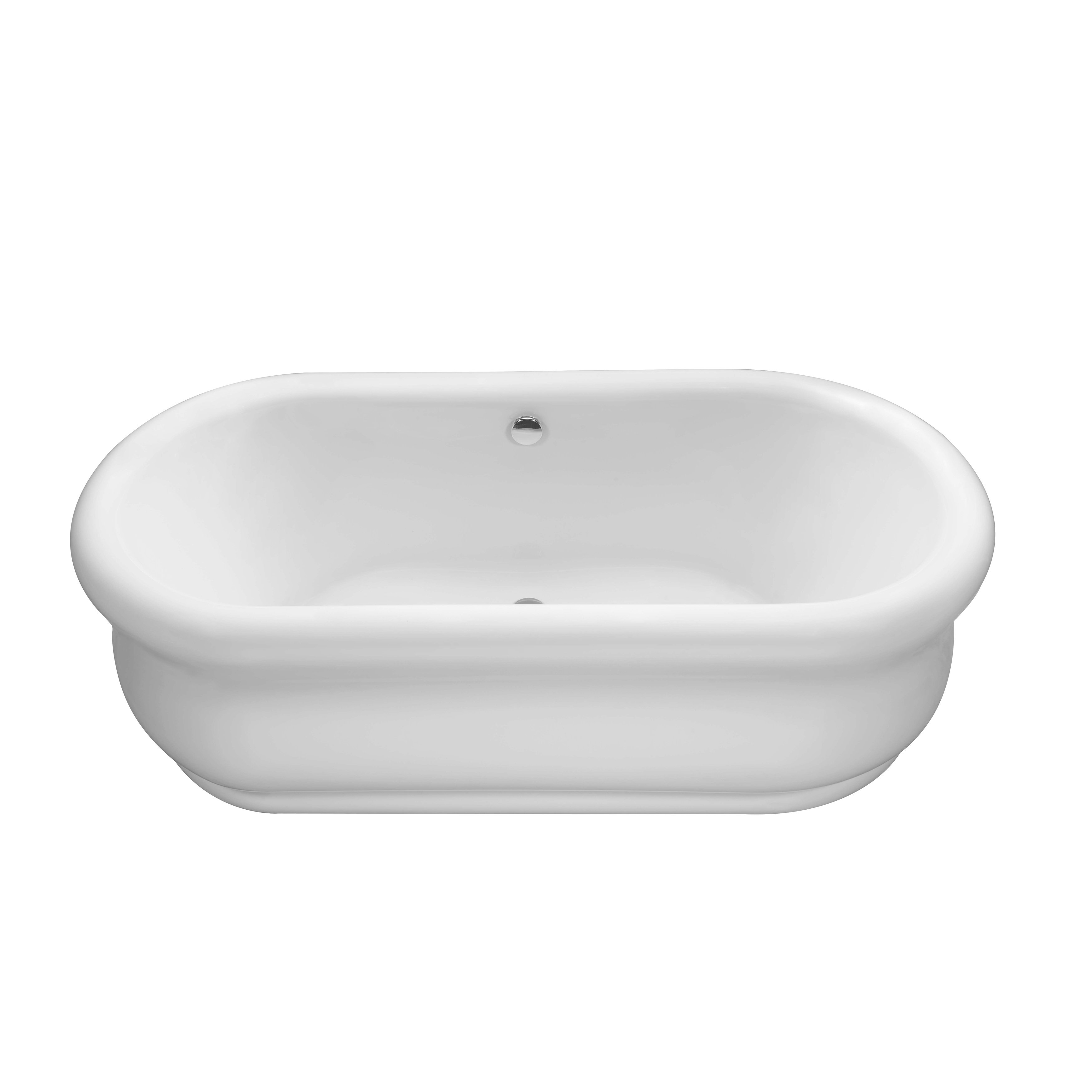 MTI Baths MTI Solutions 65.5" Freestanding Soaking Bathtub | Wayfair